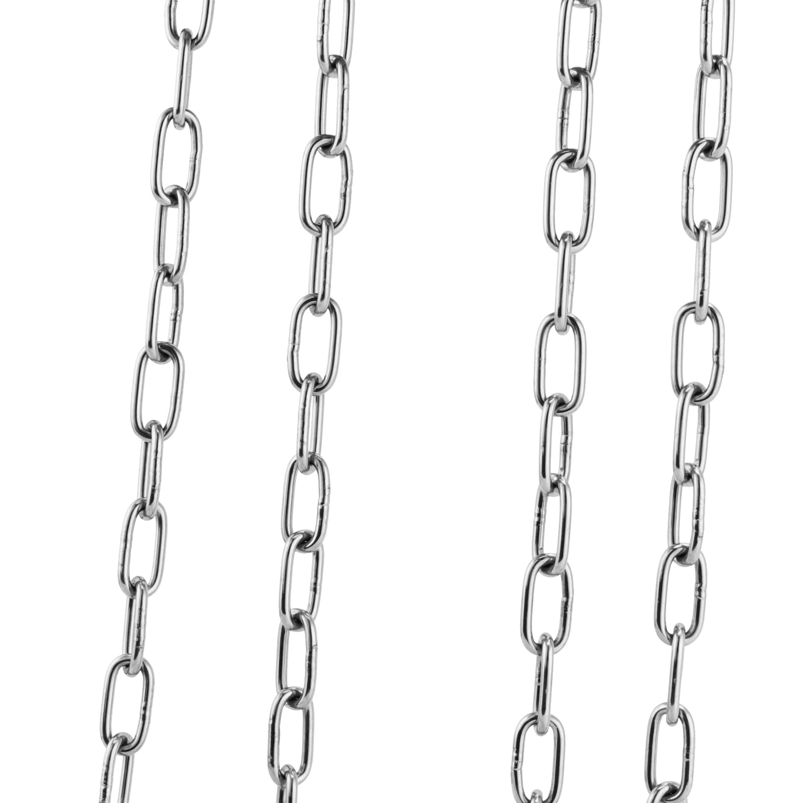 Snapklik.com : 2 PCS 13feet Stainless Steel Chain,Metal Chain Link,5/64 ...