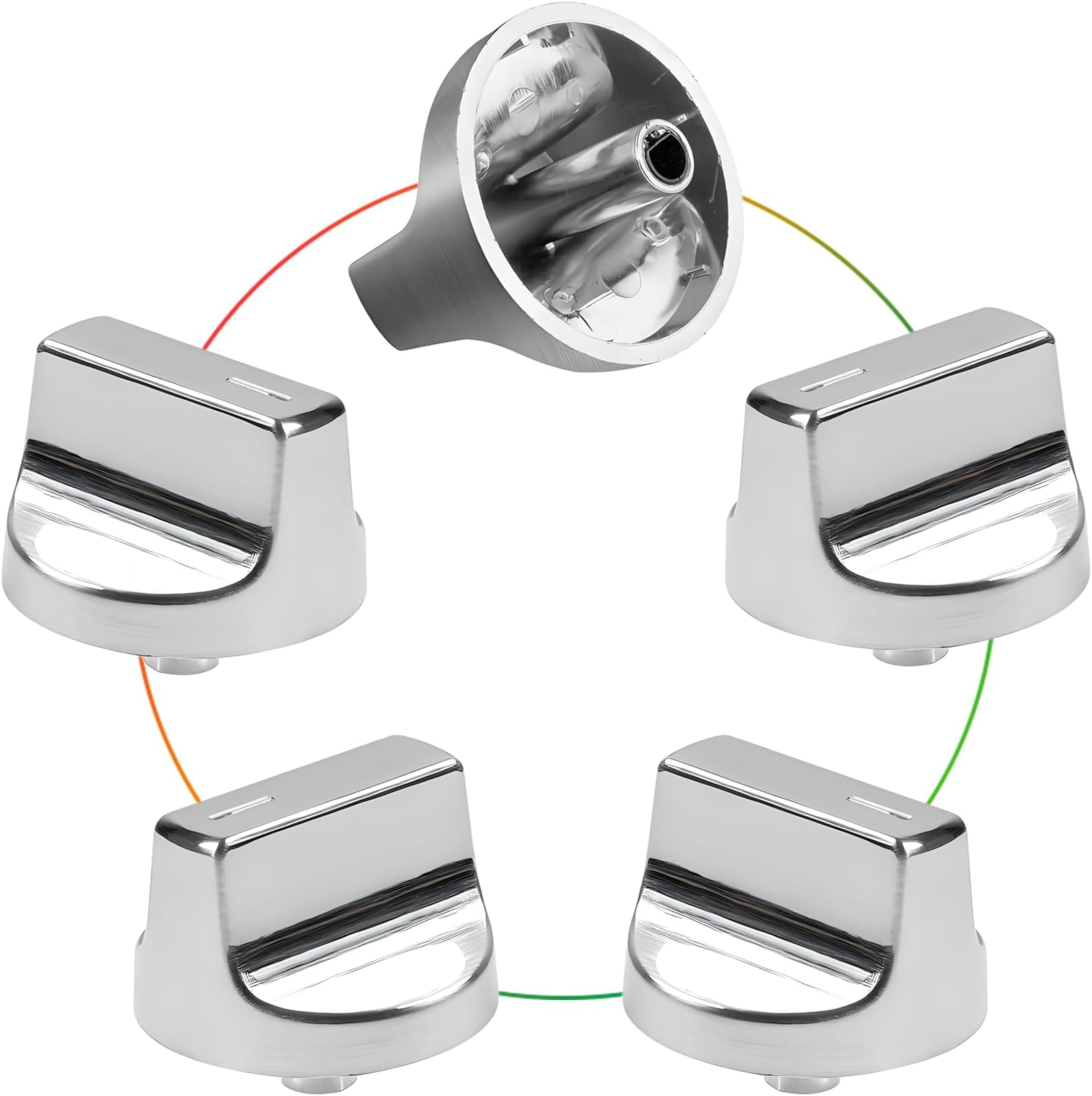 Amazon.com: W11239985 Control Knob W10850015 W11032553 Compatible with ...