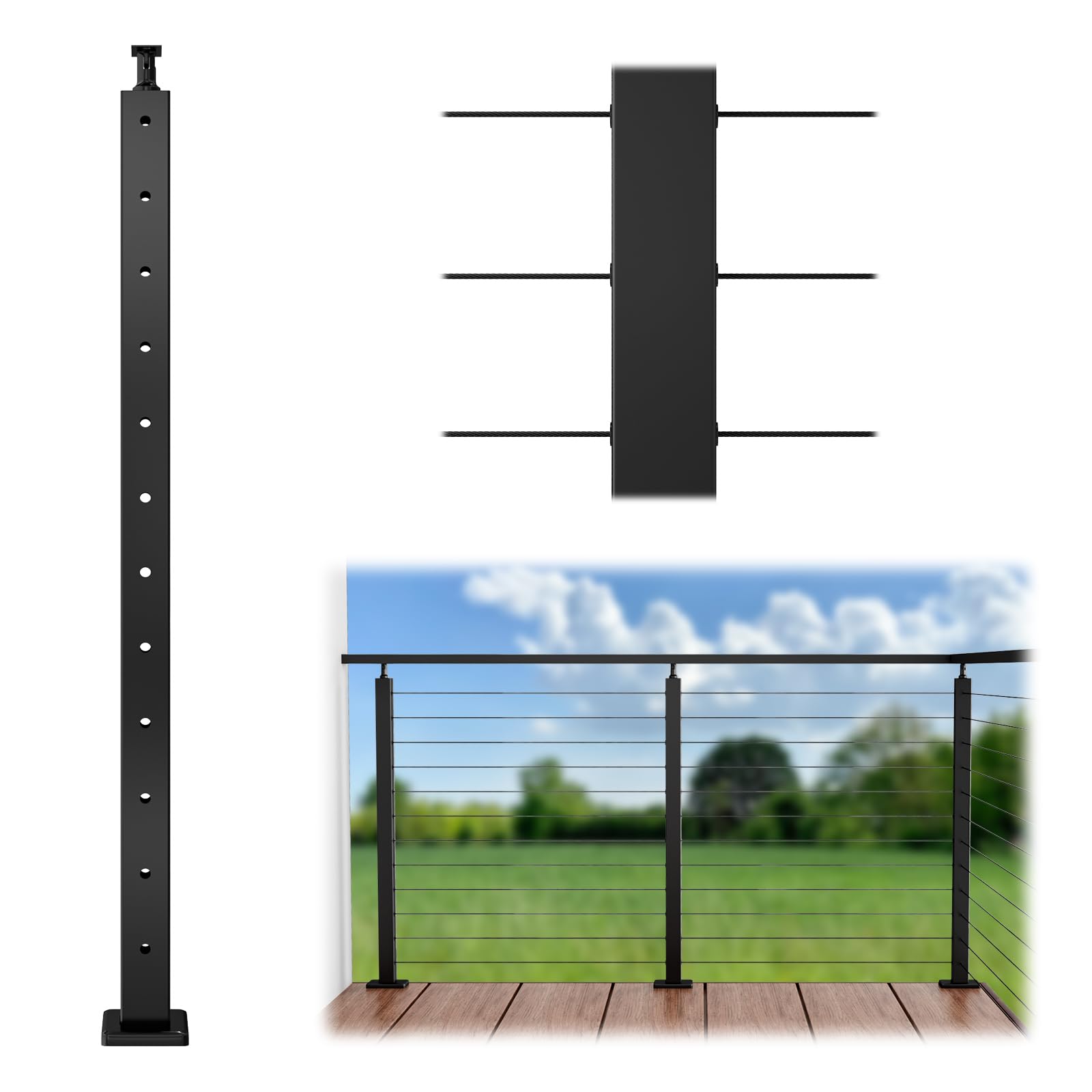 Cable Stabilizer Atlantis 42-Inch Stainless Steel Kit - Perfect For ...