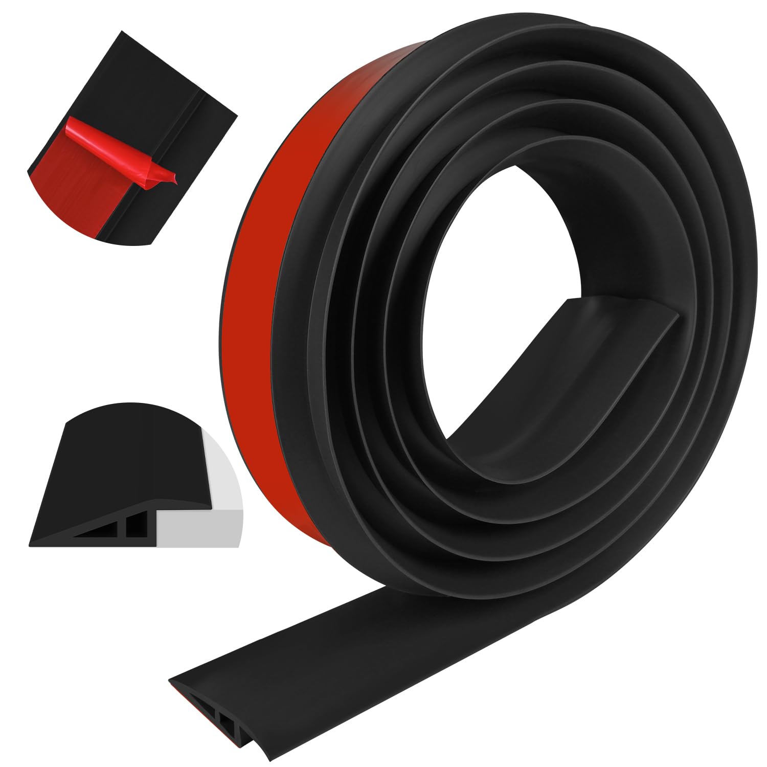 10FT Vinyl Floor Transition Strip Self Adhesive, Carpet to Tile Overlap ...