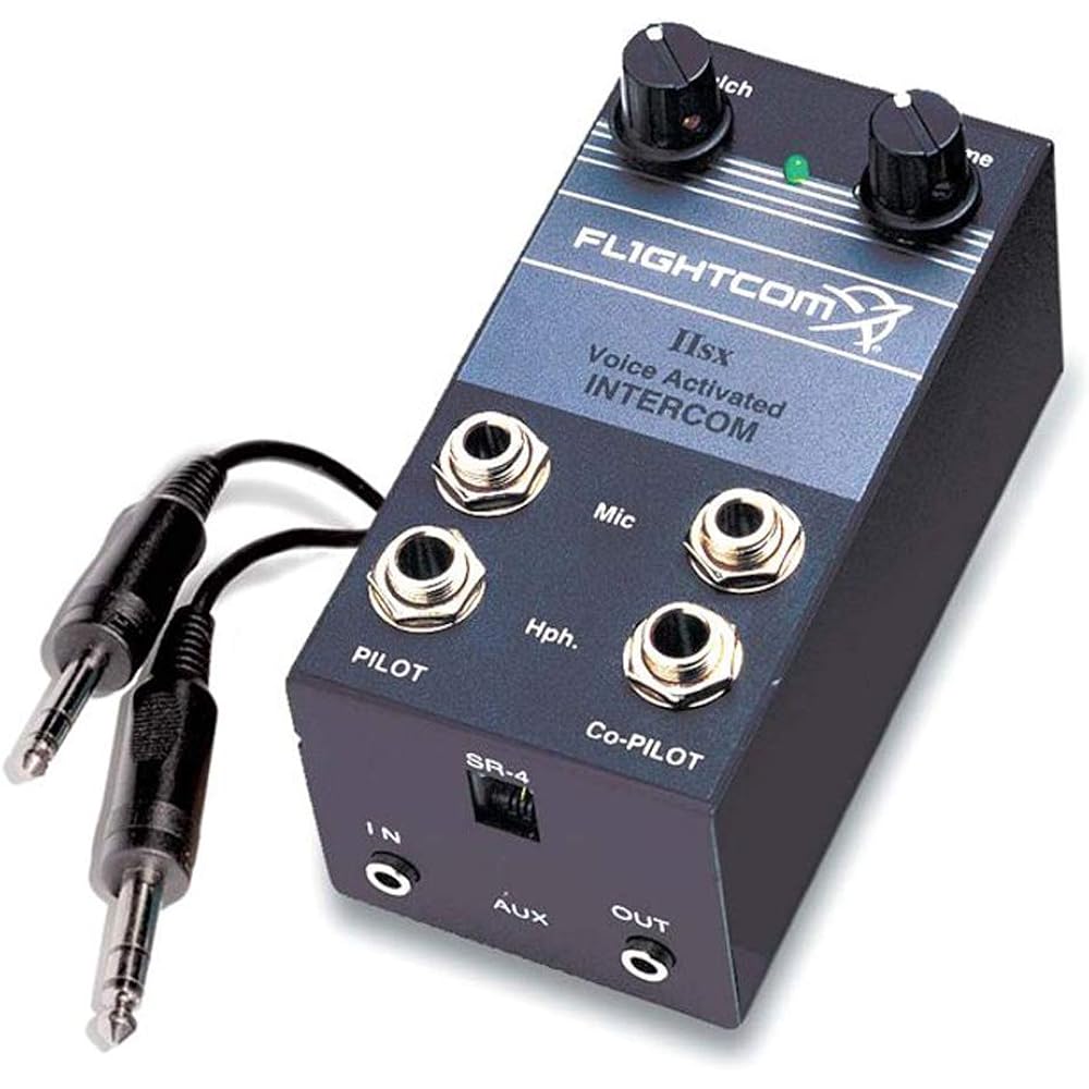 $23/mo - Finance Model IISX Voice Activated Portable Aviation Intercom ...