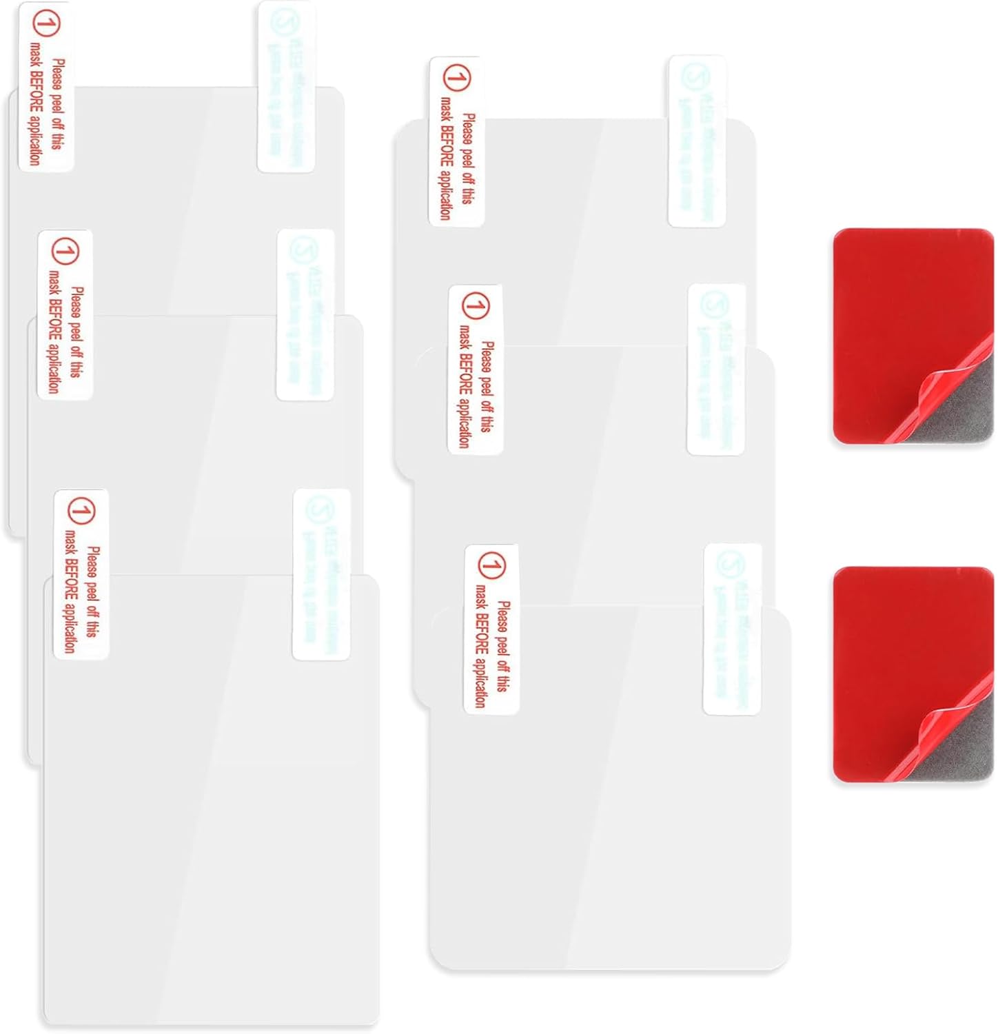 Amazon.com: Electrostatic Film for Dash Cam, Sticker Shield for ...