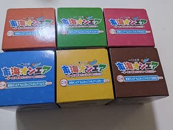 Amazon.co.jp: Tokai On Air Chococo Kokko Figure, All 6 Types : Toys & Games
