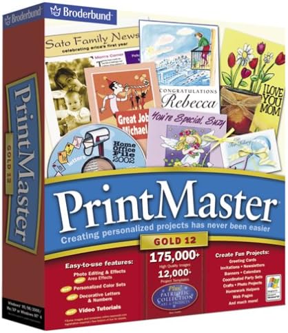 Printmaster Gold 12.0 : Amazon.ca: Software