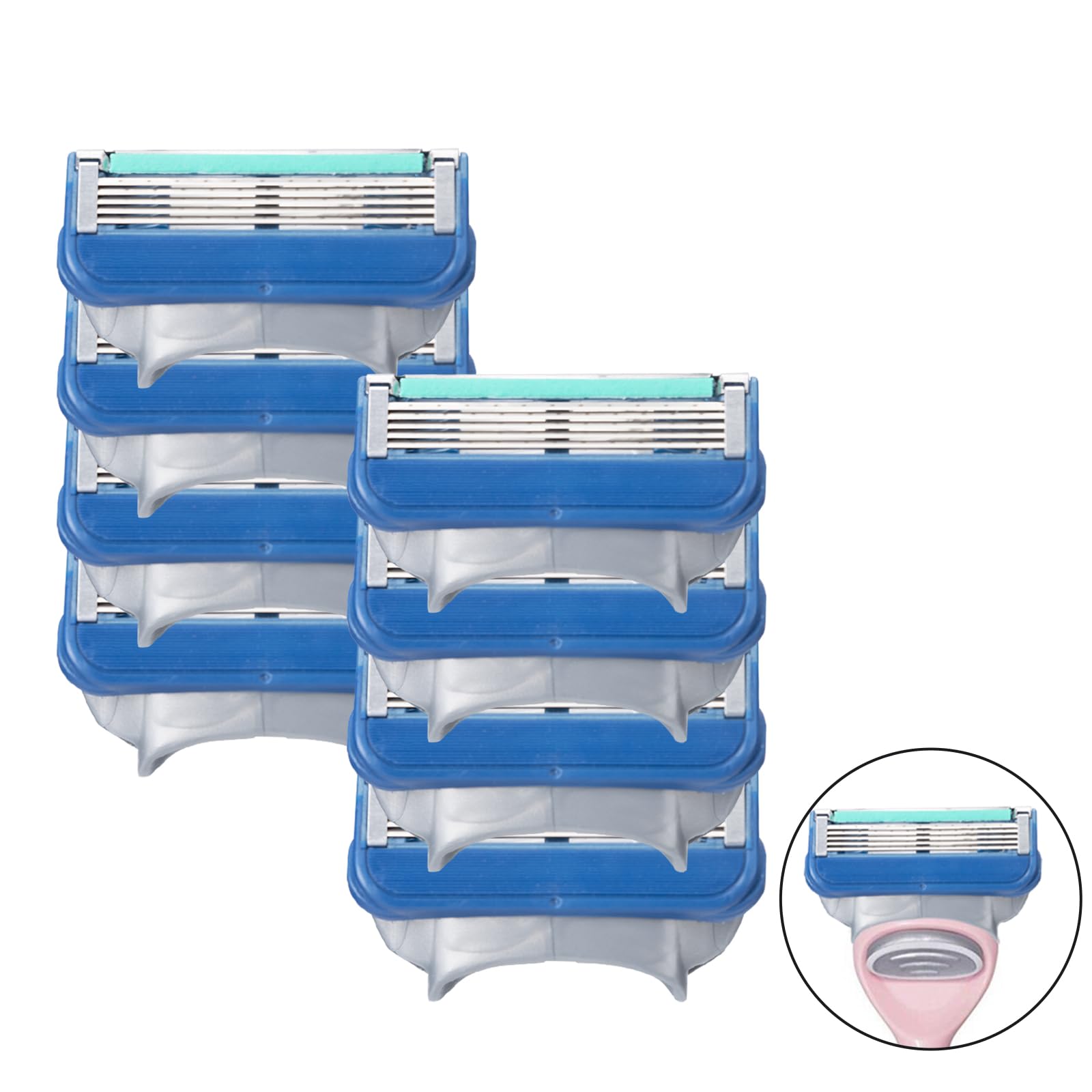 Amazon.com: 8 Pack Women's Razor Refill Compatible with Joy Razors ...