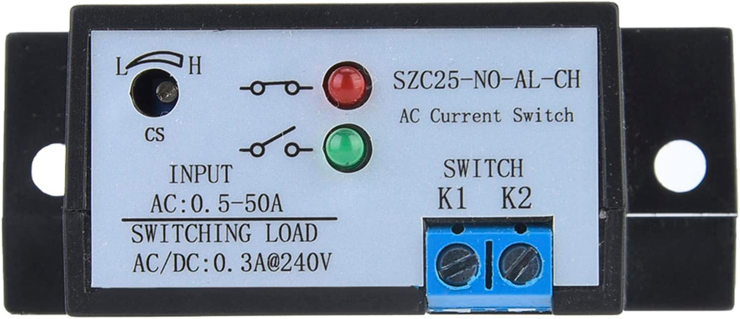 Amazon.com: Current Sensing Switch, Normally Open Current Sensing ...