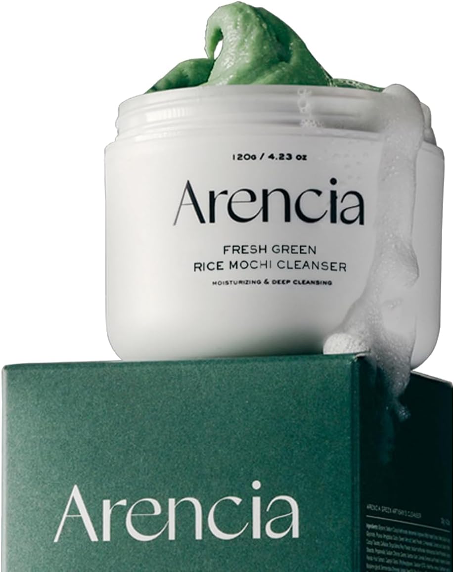 Amazon.com: Arencia Korean Rice Mochi Face Cleanser - Face Mask ...