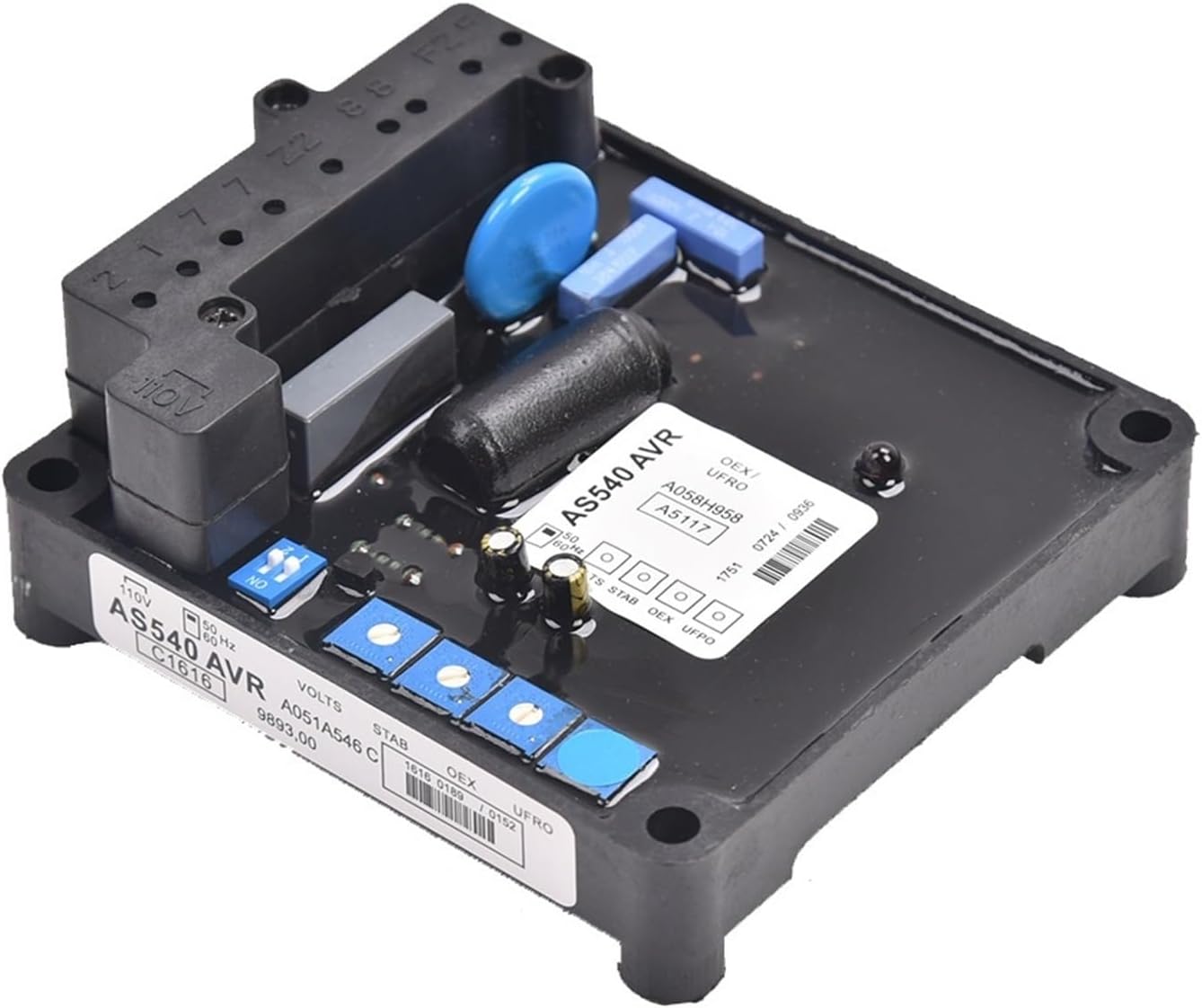 Automatic Voltage Regulator AS540 AVR Excitation and Voltage ...