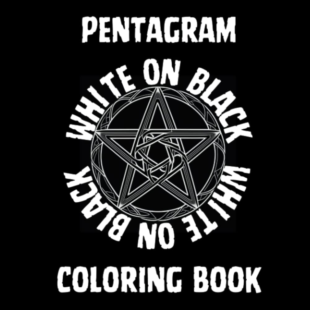 Amazon.com: Pentagram Coloring Book: Discover the Mystery and Power of ...