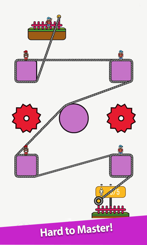 Rope Rolling! Fun Puzzle - Unique Rope Rescue Game - App on Amazon Appstore