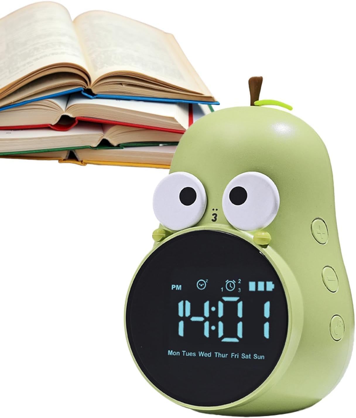 Buy Meneflix Kids Alarm Clock with Snooze Countdown Function, 1200mAh ...