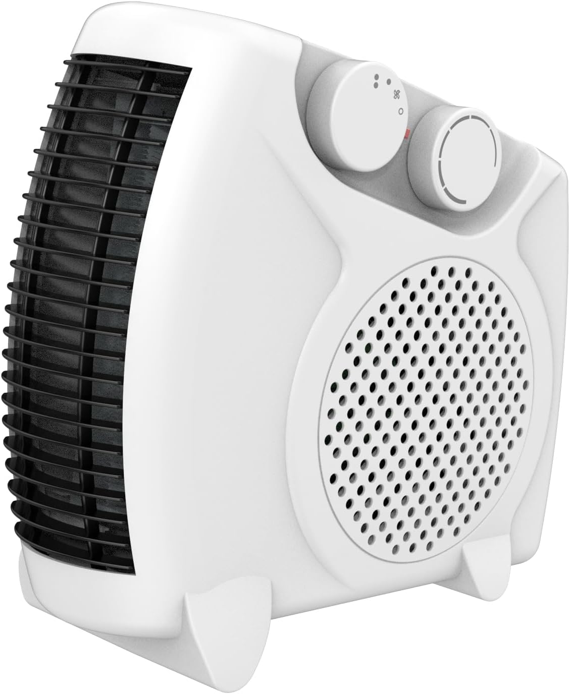 Straame Upright Portable Fan Heater with Variable Thermostat, 2 Heat ...