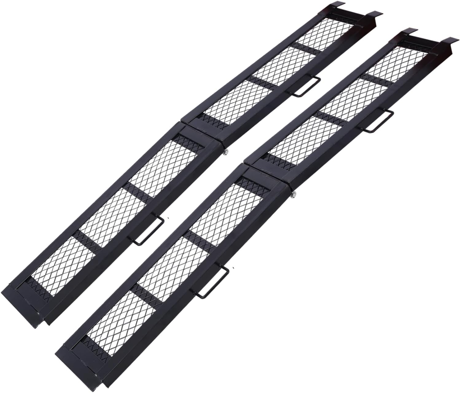 Amazon.com: HMKJHL 80" Steel Loading Ramp, 800LBS Capacity, Portable ...