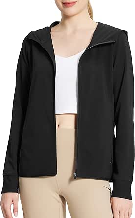 baleaf Women's UPF 50+ Sun Protection Shirts UV Jackets Cooling Hoodie Long Sleeve Summer ...