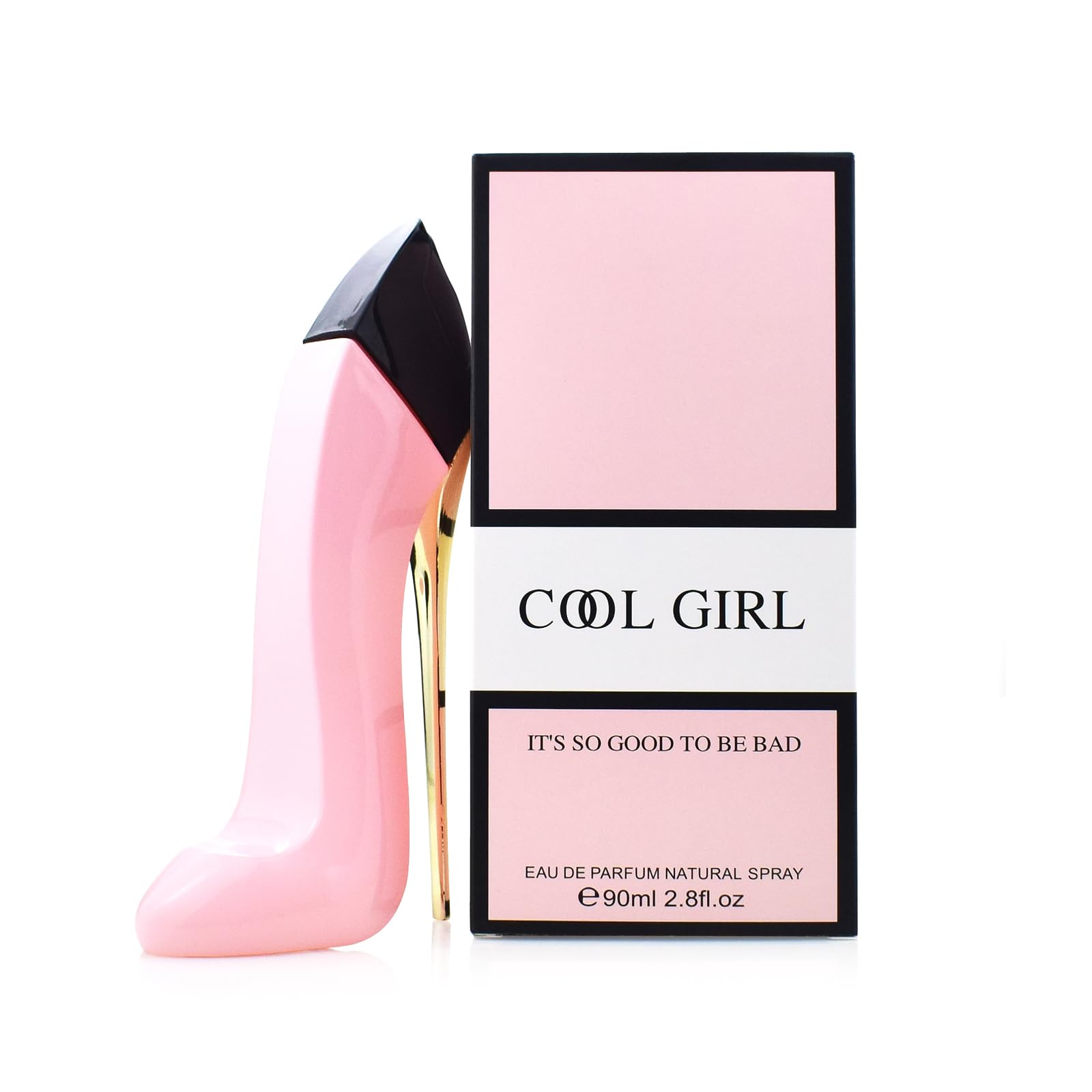 Amazon.com : Cosalata Cool Girl High Heel Shoes Pink Eau De Parfum for ...