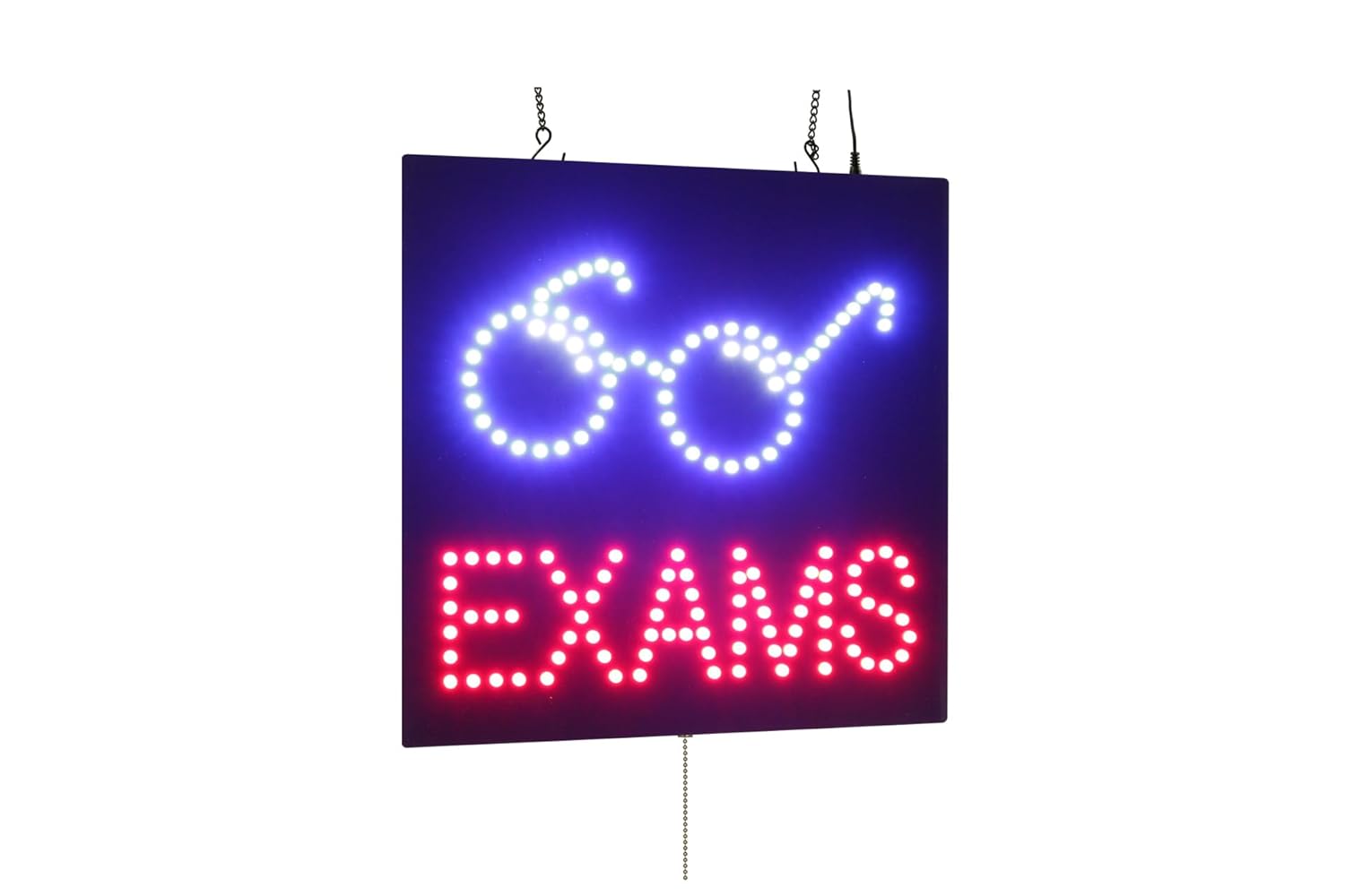 Eye Exams Sign, TOPKING Signage, LED Neon Open, Store, Window, Shop ...