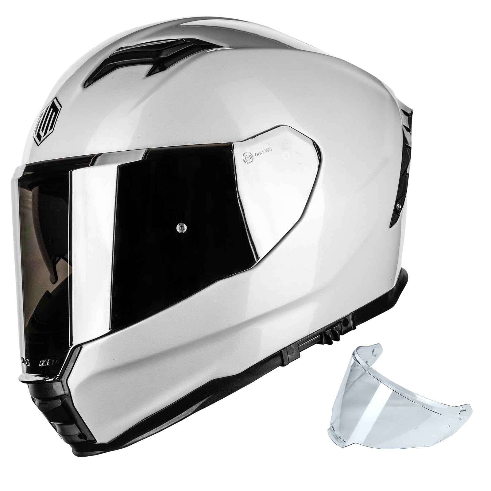Snapklik.com : ECE DOT Fiberglass Full Face Motorcycle Helmet ...