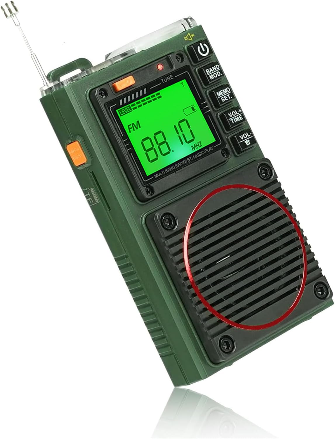 Retekess TR111 Tragbares Shortwave Radio,FM VHF AM SW WB Band Radio ...