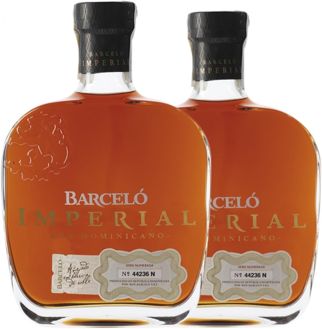 Ron Barceló Imperial Extra Añejo 70 cl (Caja de 2 Botellas de 70 cl ...