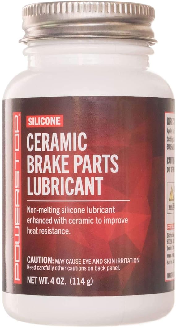Amazon.com: Power Stop POWERSTOP Silicone and Ceramic Brake Lube, Gray ...