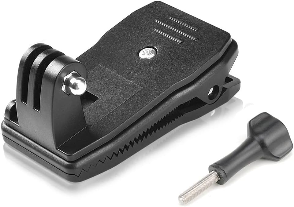 Amazon.com : Anti-Slide 360° Rotary Action Cam Sports Camera Quick Clip ...