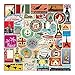Amazon.com: Travel City Sticker Pack of 100 Travel Map Stickers Famous ...