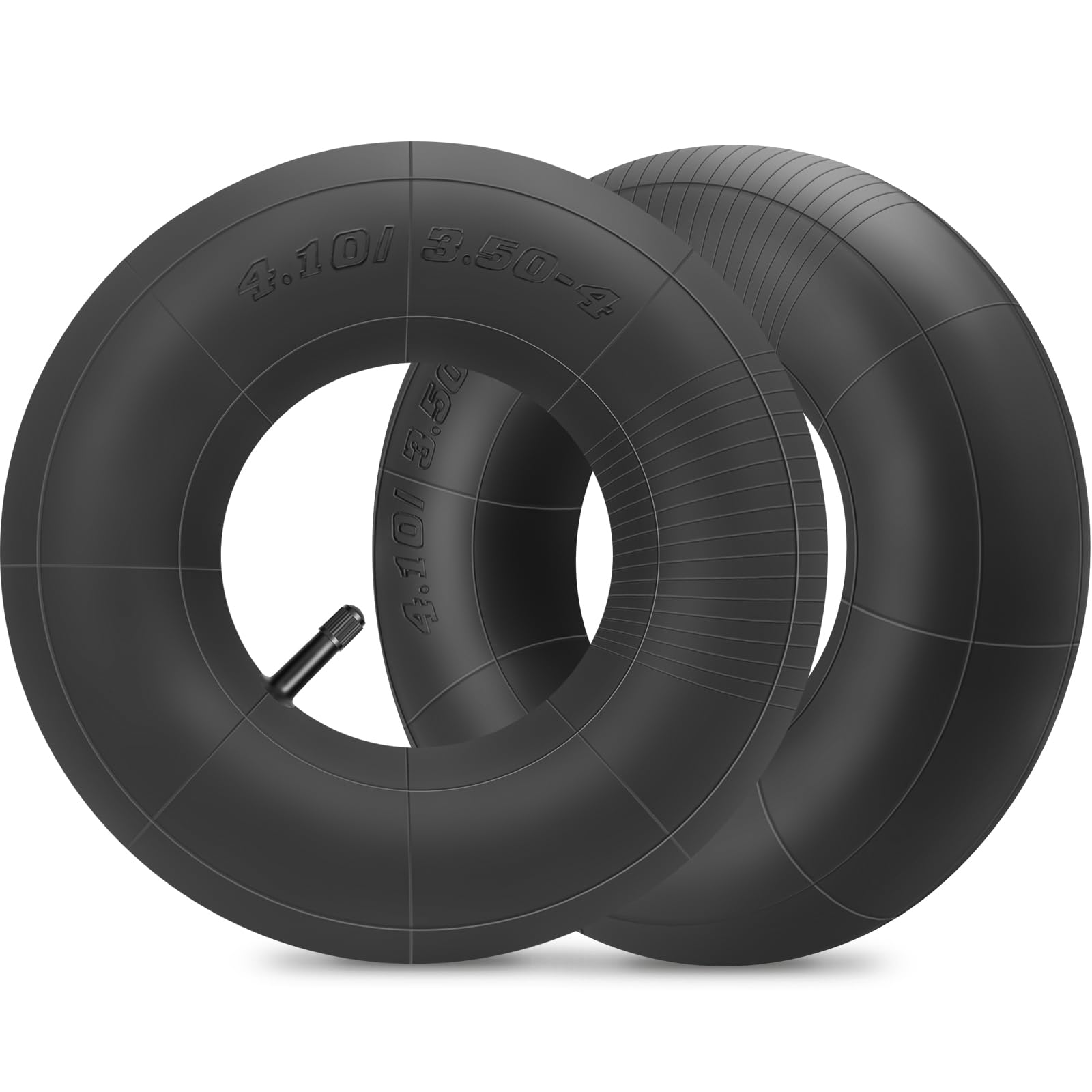 Snapklik.com : 2pcak 4.10/3.50-4" Wheelbarrow Inner Tubes