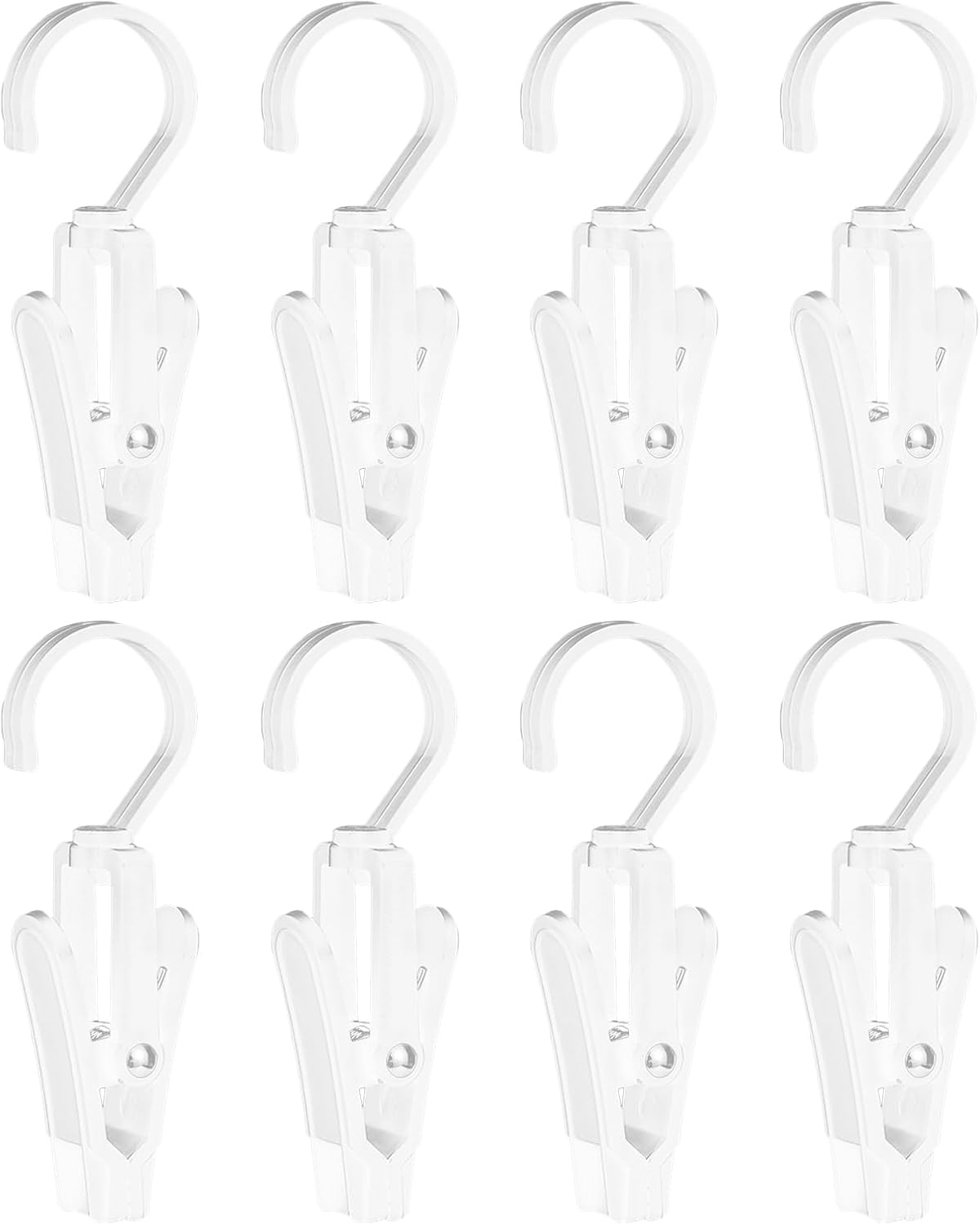 Amazon.com : yungluner 8Pcs Tent Canopy Clip Light Hooks 360 Degrees ...