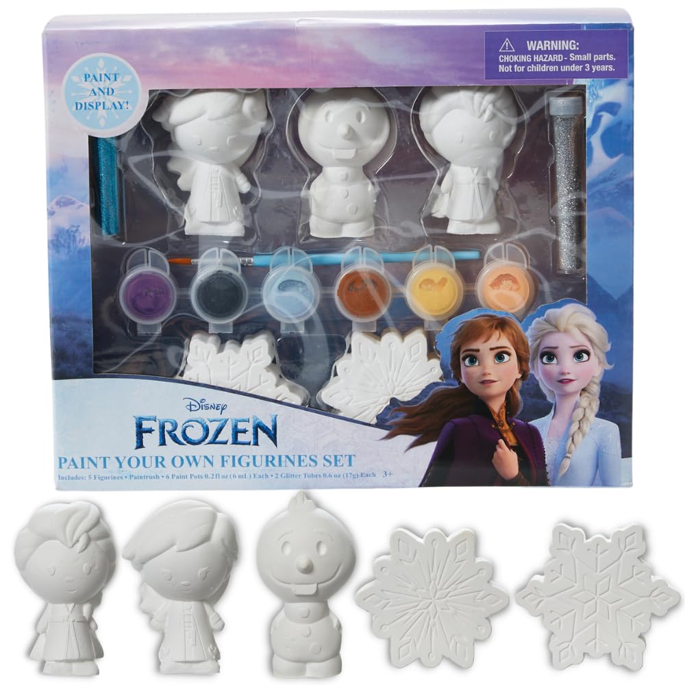 Amazon.com: Innovative Designs Disney Frozen DIY Paint Your Own ...