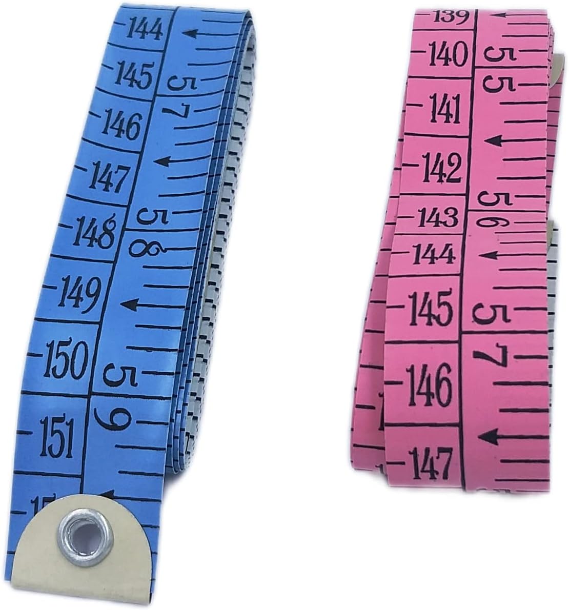 60 Inch Soft Tape Measure Sewing Tailor Ruler (Multicolour) : Amazon.in ...