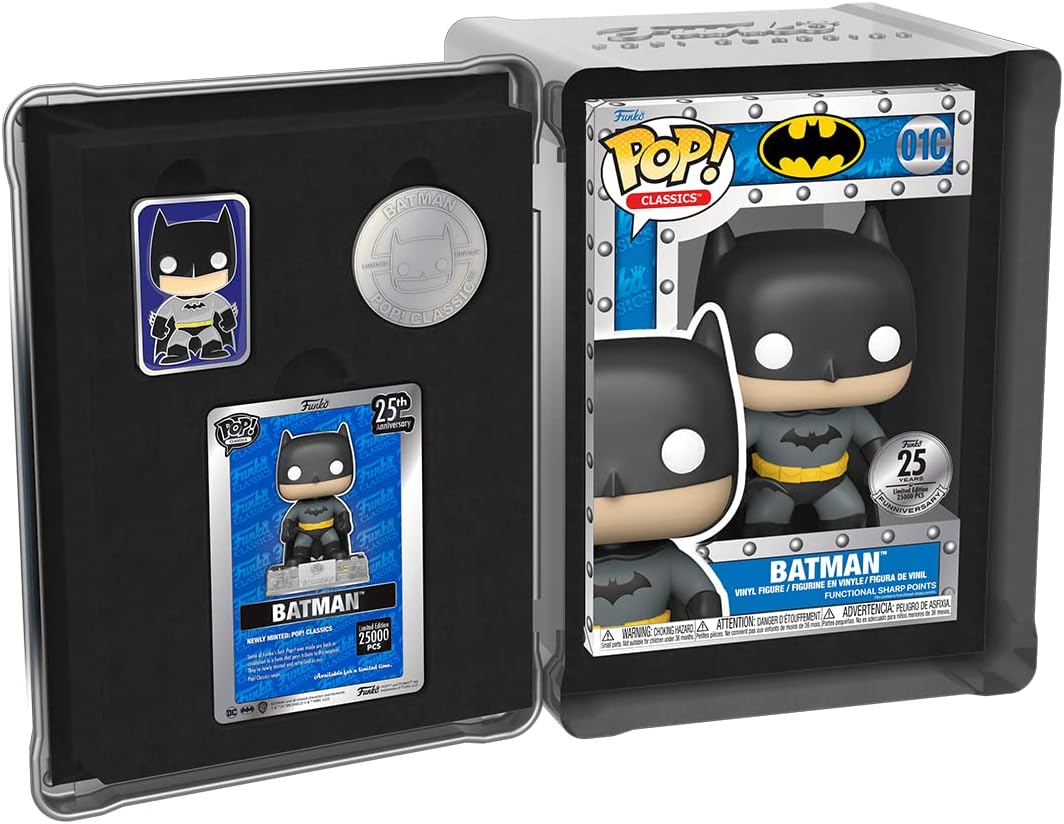 ¡Funko Pop! Batman FUNKO 25TH Anniversary - DC Comics : Amazon.es ...