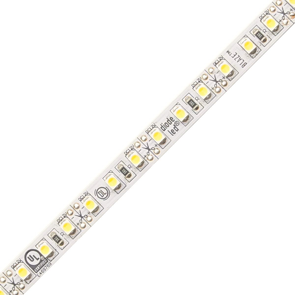 Amazon.com: Diode LED Blaze Basics 100 LED Tape Light 12V 3000K 16.4ft ...