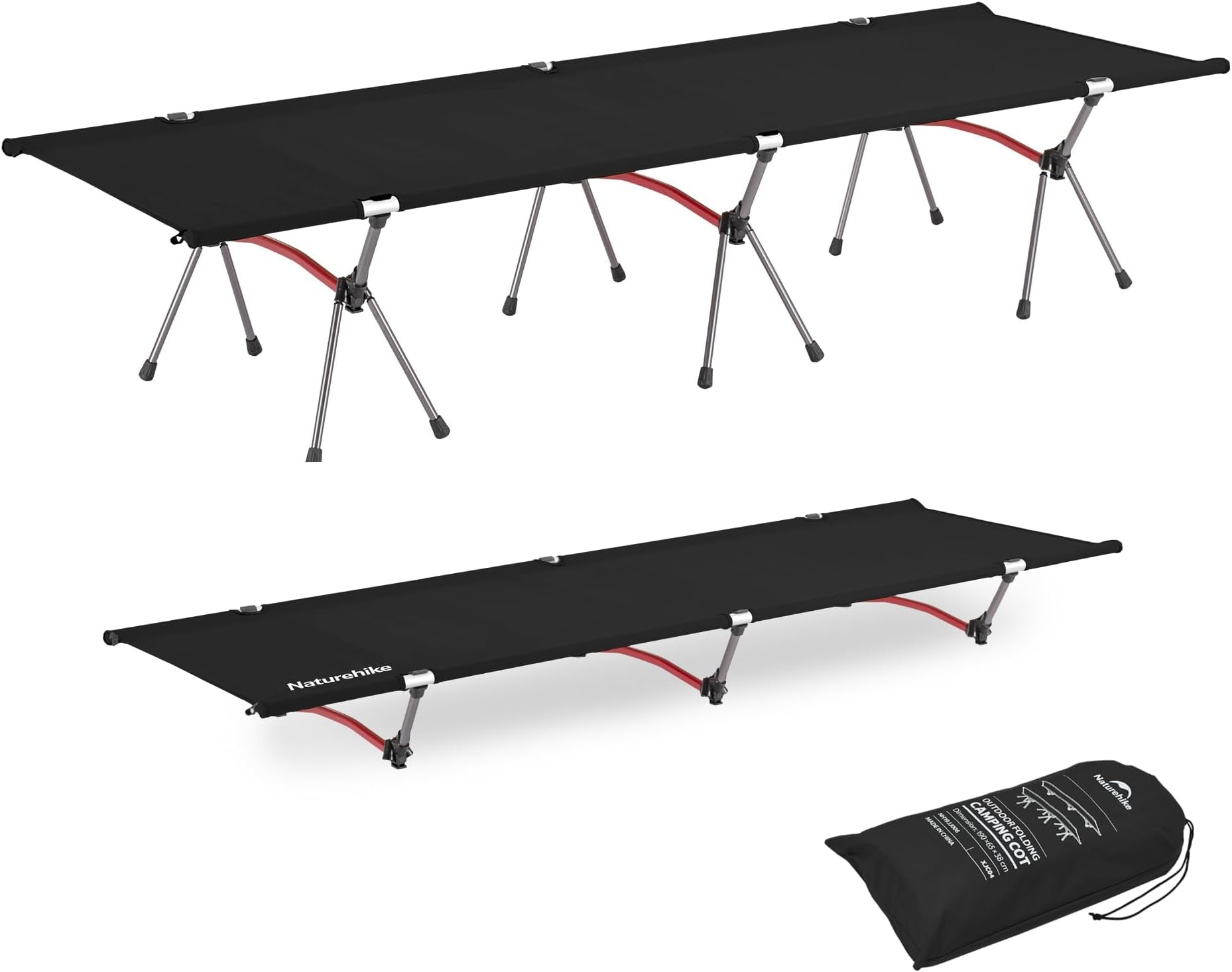 Amazon.com: OneTigris SUPRANUBIS Height Adjustable Camping Cot ...