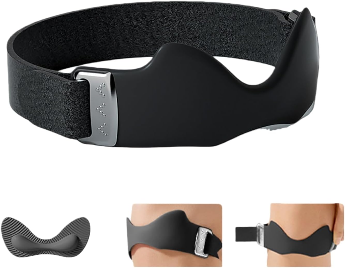 Patella Tendon Knee Strap, Flex Wrap Silicone Patellar Tendon Support ...