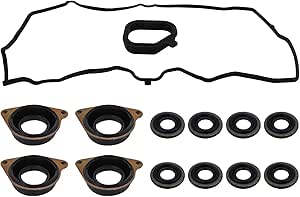 Amazon.com: Jeuacika 12030-5A2-A01 Engine Valve Cover Gasket Set for ...