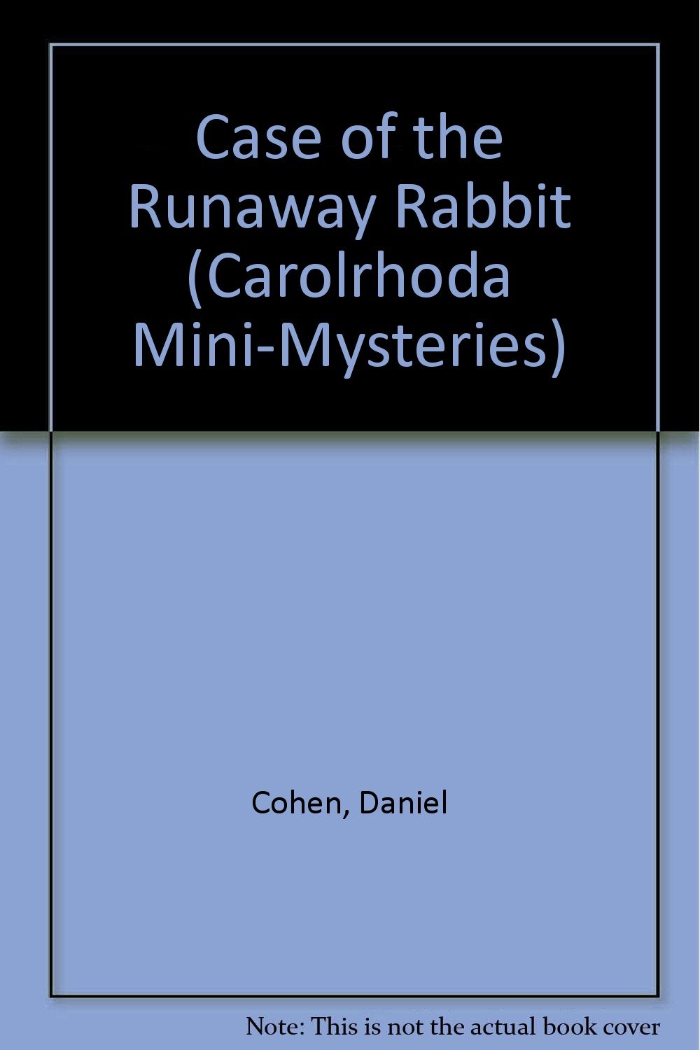 Amazon | The Case of the Runaway Rabbit (Carolrhoda Mini-Mysteries ...