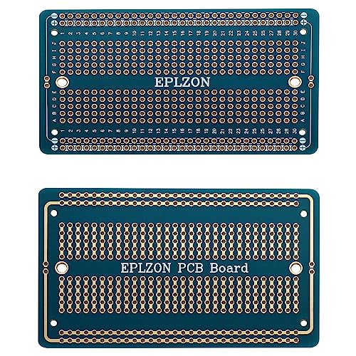 Snapklik.com : EPLZON Solderable Breadboard PCB Board Gold-Plated ...