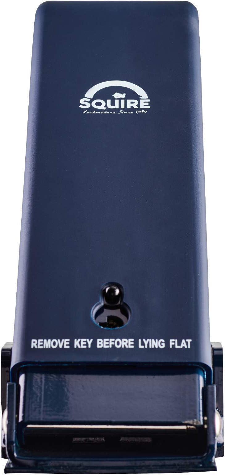 XFORT 2 Pack Black Enfield Garage Door Lock Bolts, Surface Mounted ...