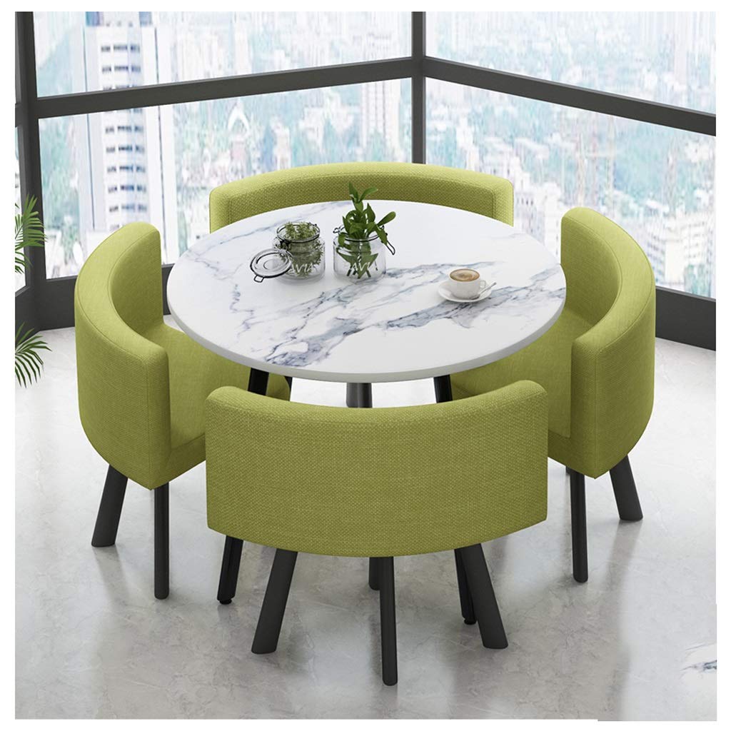 Dining Table And Chair Combination Simple Reception Table And Chairs ...