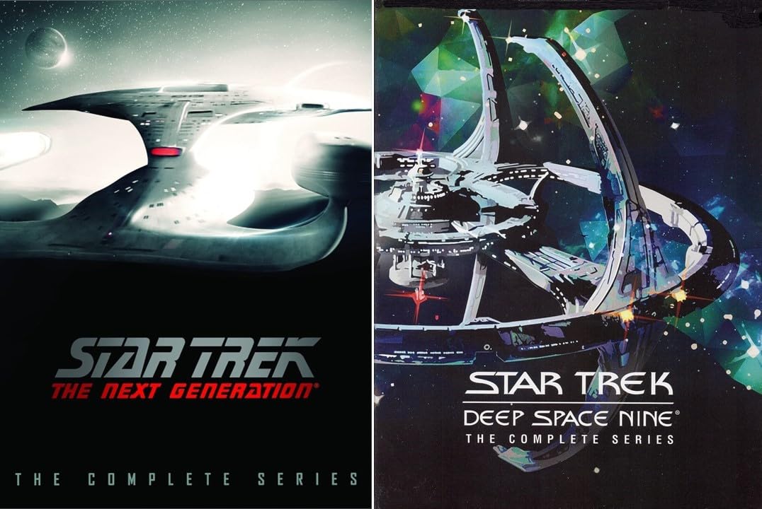 Amazon.com: 2 Complete Star Trek Series - Star Trek: The Next ...