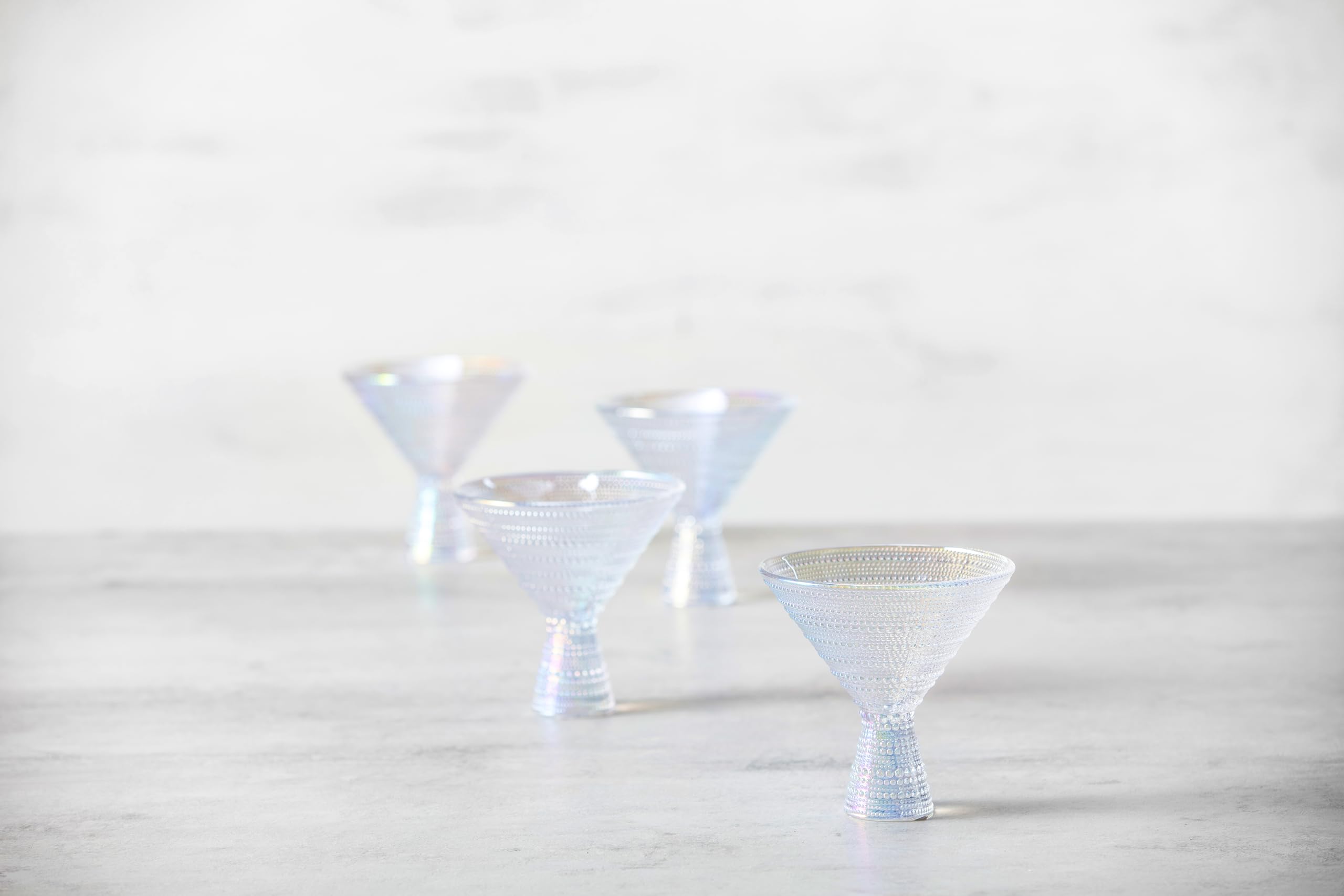 Snapklik.com : Fortessa Jupiter Beaded Hobnail Glass, 11.5 Ounce Martini