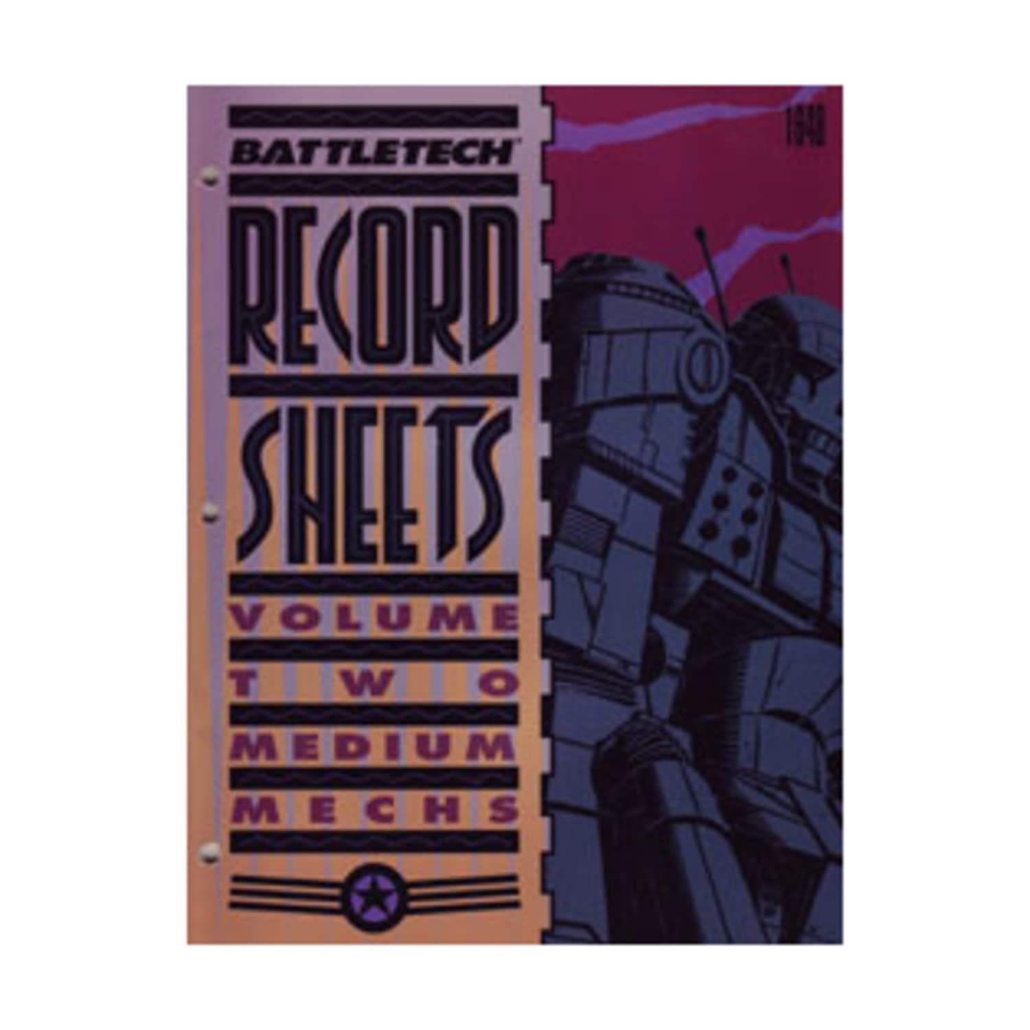 Battletech Record Sheets: Volume Two (Medium Mechs): 9781555601423 ...