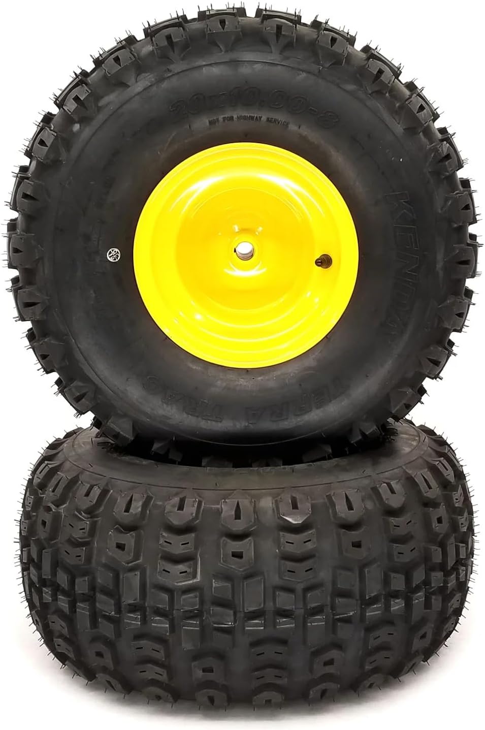 Amazon.com: (2) All Terrain Tire Assemblies 20x10.00-8 Fits John Deere ...