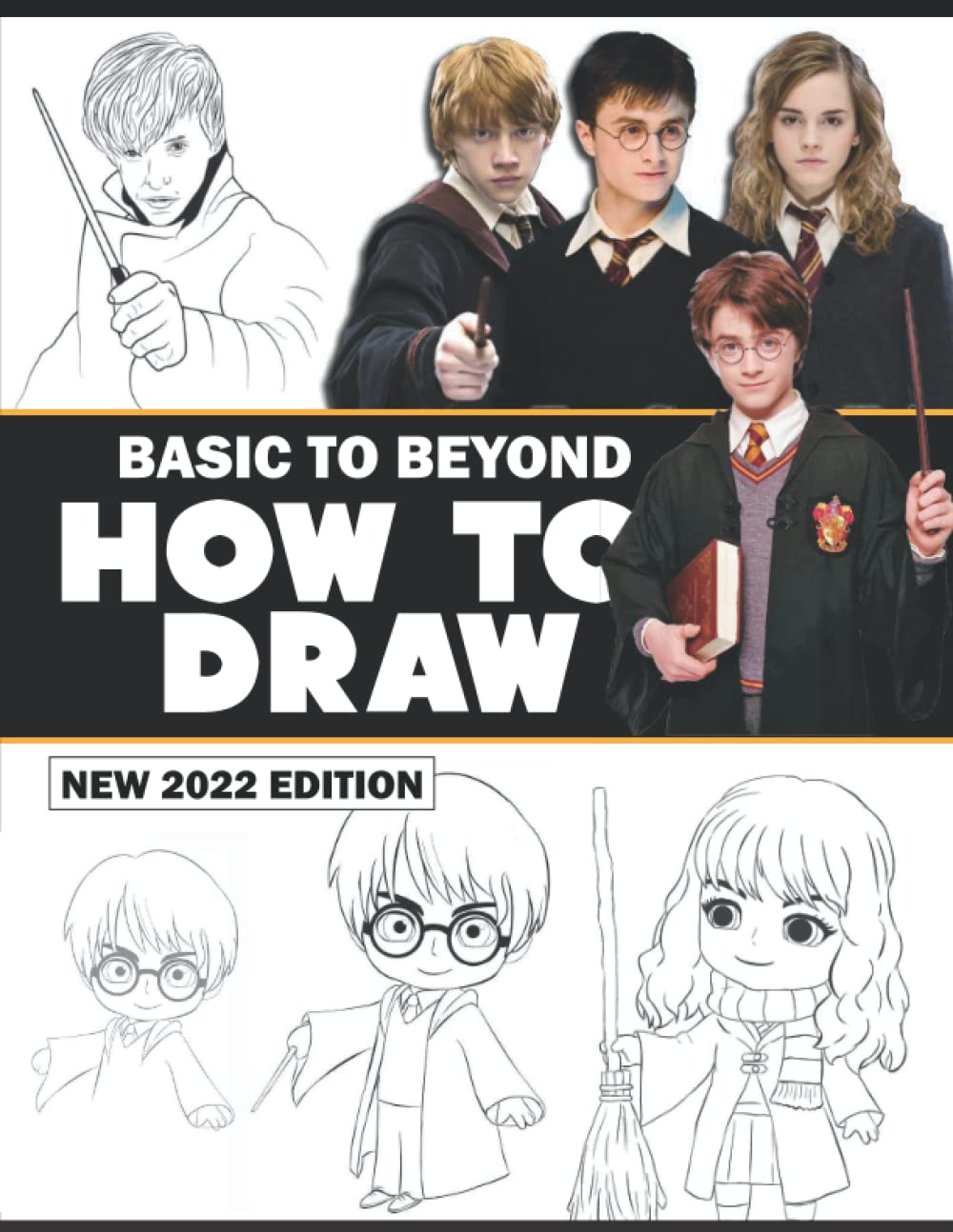 Buy How to Draw Hárry Pótter: Learn to Draw (Basic to Beyond) With 30 ...