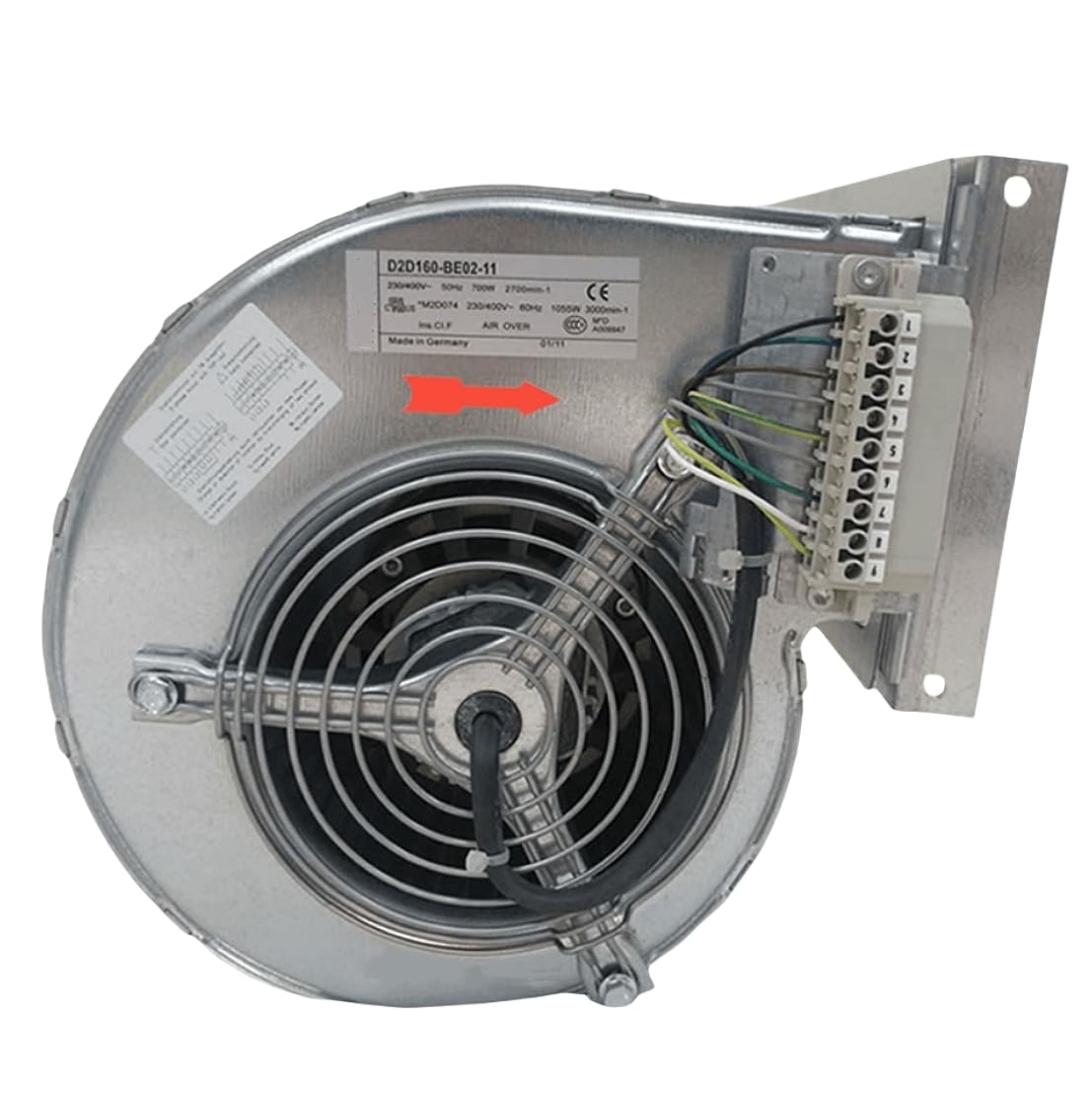 Amazon.com: 230V/400V D2D160-BE02-11 M2D074-LA 1.8A 700W/1055W Cooling Fan D2D160-CE02-16 ...
