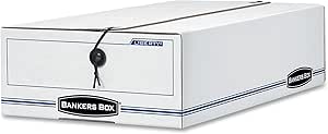 Bankers Box LIBERTY Check and Form Boxes, Standard Set-Up, String and ...
