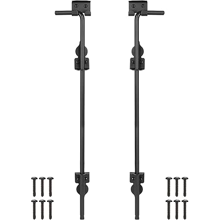 Amazon.com: 24 Inch Cane Bolt Gate Drop Rod Heavy Duty Gate Hardware ...