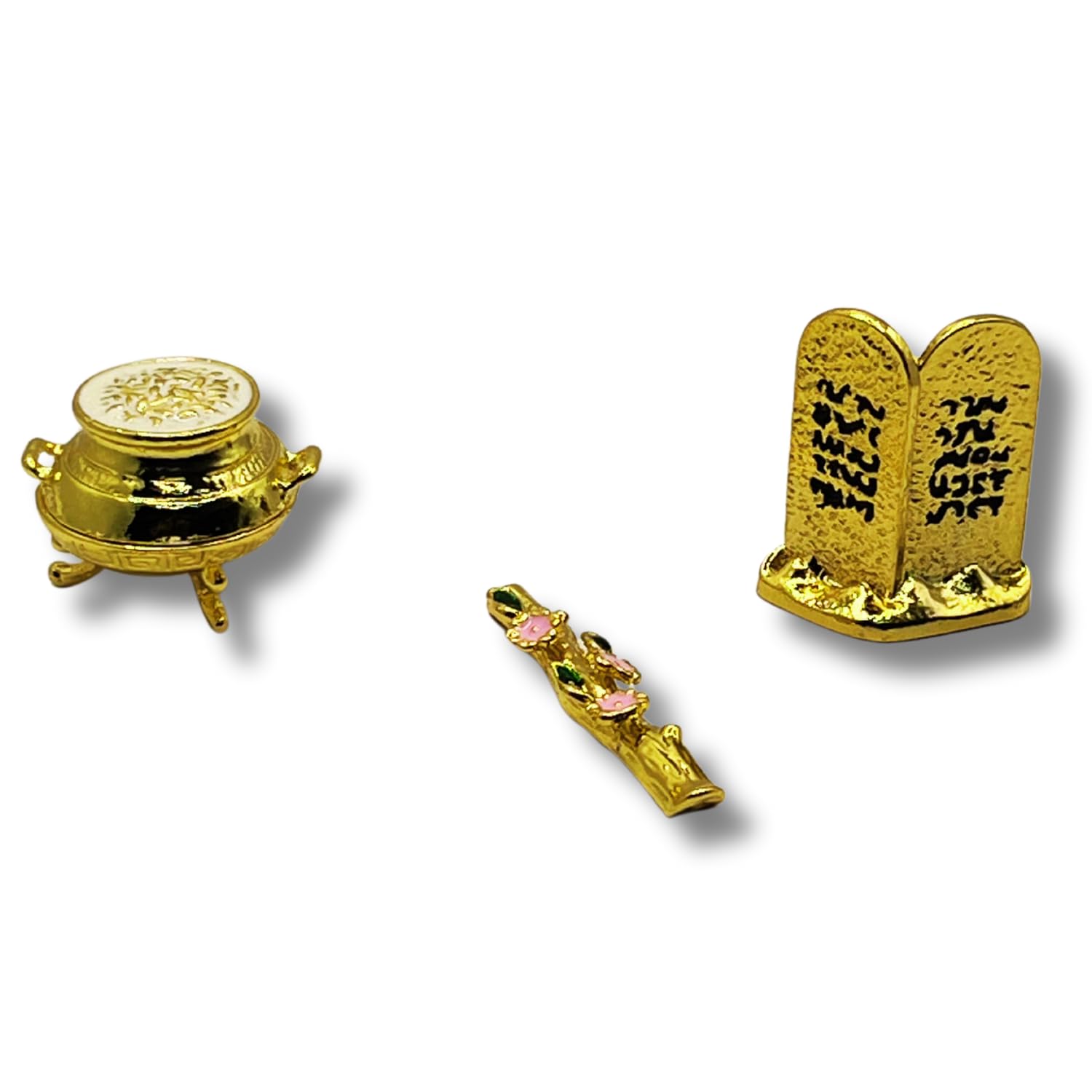 Amazon.com: 3 ARCHES USA The Ark of The Covenant Contents Gold Plated ...