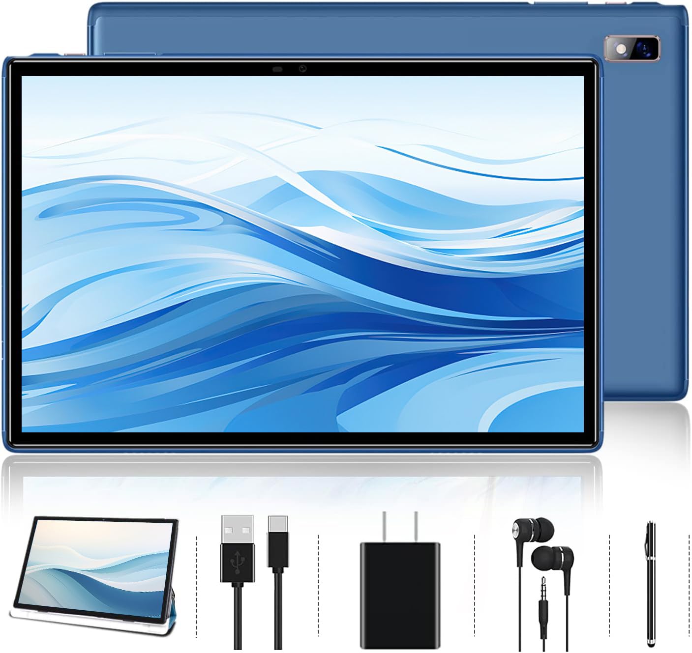 GOODTEL Tablet Android Tablet de 10 pulgadas Procesador Octa-Core 4 GB ...