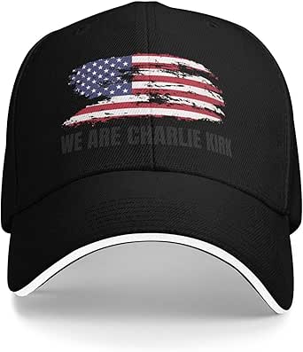 Amazon.com: We are Charlie Kirk Hat Hero Charlie Kirk Baseball Cap Men ...